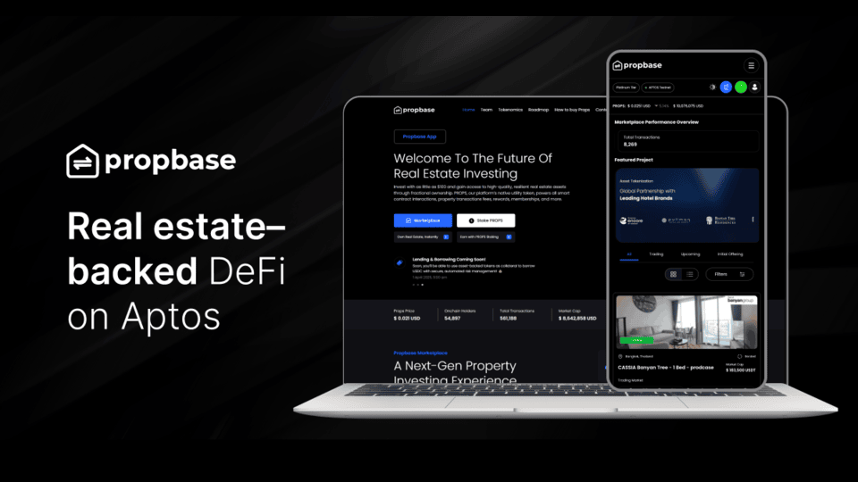 Propbase Technical Product Roadmap 2.0 - Propbase 2.0 brings DeFi to ...